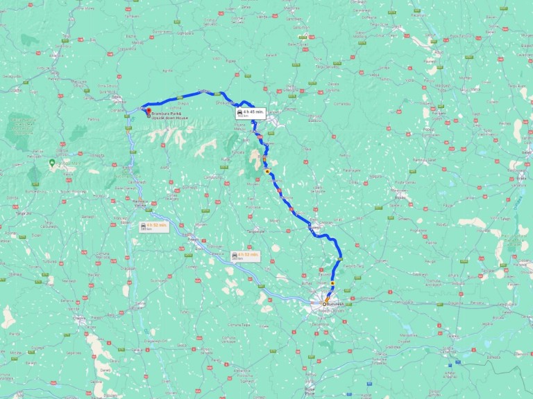 Brambura Park - Casa întoarsă de la Avrig - iTurist.ro